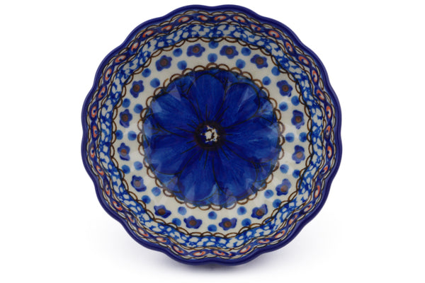 8 oz Dessert Bowl - Fiolek | Polish Pottery House